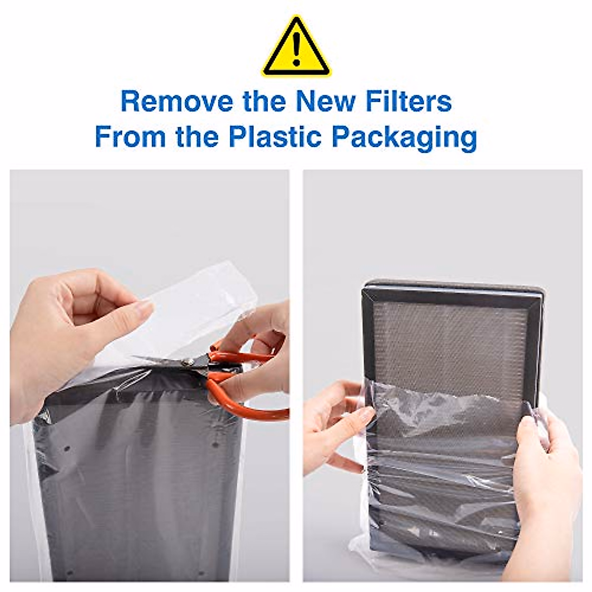 Storebary Air Purifier Replacement, C350-RF True HEPA High-Efficiency Activated Carbon Filter Fits for C350 (2 Pack)