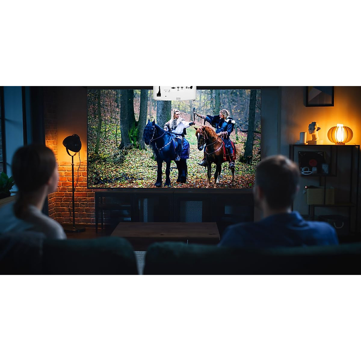 Optoma UHD38x Bright, True 4K UHD Gaming Projector | 4000 Lumens | 4.2ms Response Time at 1080p with Enhanced Gaming Mode | Lowest Input Lag on 4K Projector | 240Hz Refresh Rate | HDR10 & HLG