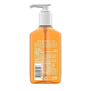 Neutrogena Oil-Free Acne Fighting Face Wash, Daily Cleanser with Salicylic Acid Acne Treatment, 9.1 Fl Oz (Pack of 3)