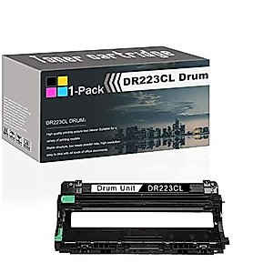 1 Pack DR223CL Drum Unit Black Compatible Replacement for Brother MFC-L3770CDW MFC-L3710CW MFC-L3750CDW MFC-L3730CDW HL-3210CWHL-3230CDW HL-3270CDW Printers Toner.