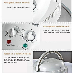 Glass air Fryer Electric Fryer French Fries,Hot air Fryer Reduced-Fat, Baking, Grilling and Roasting Cooking Chamber Rotisserie,size 37 * 33 * 32CM