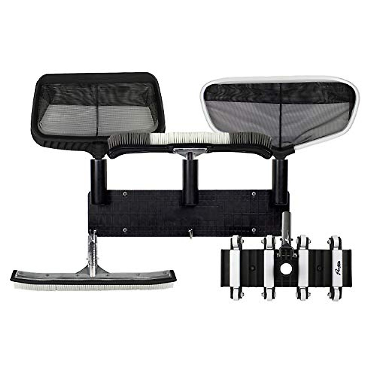 Poolmaster Swimming Pool Maintenance Tool Organizer, Black