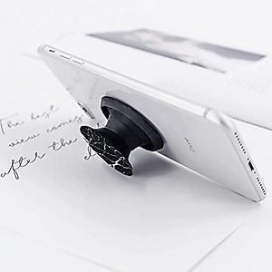 Mount and Stand for Smartphones and Tablets 3 Pack - Marble Rose Gold Geometric Heart Pink