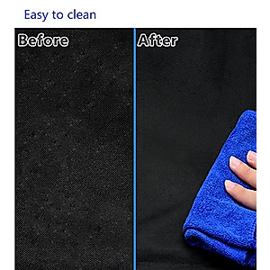 GasSaf 17 inch Carry Bag and Griddle Cover Fit for Blackstone 17" Table Top Griddle Without Hood, Waterproof Heavy Duty 600D Polyester Cover(Carry Bag and Grill Cover)