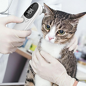 Pet Thermometers - Veterinary LED Display Thermometers, Veterinary Fever Detectors | Dogs Accurate duall Mode Thermometers, Pet Temperature Monitoring Devices for Baby Cats and Dogs Cows Pigs