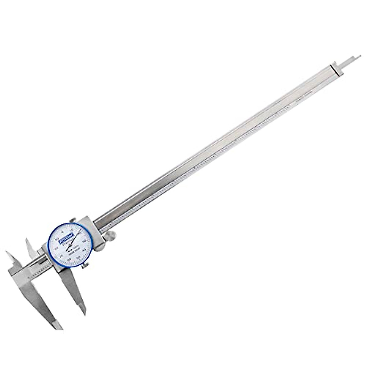 Fowler 52-008-712-0, Premium Dial Caliper With 0-12" Measuring Range (White)