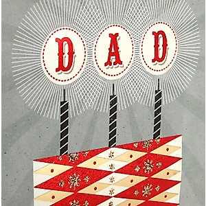 Hallmark Birthday Card for Dad (Cake and Candles)
