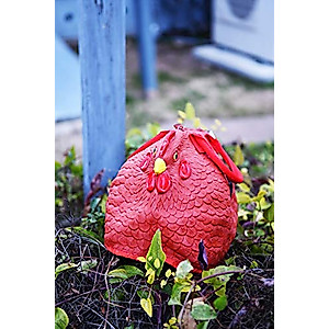 Hen Couture Rubber Chicken Purse - Rhode Island Red Hen Bag Handbag