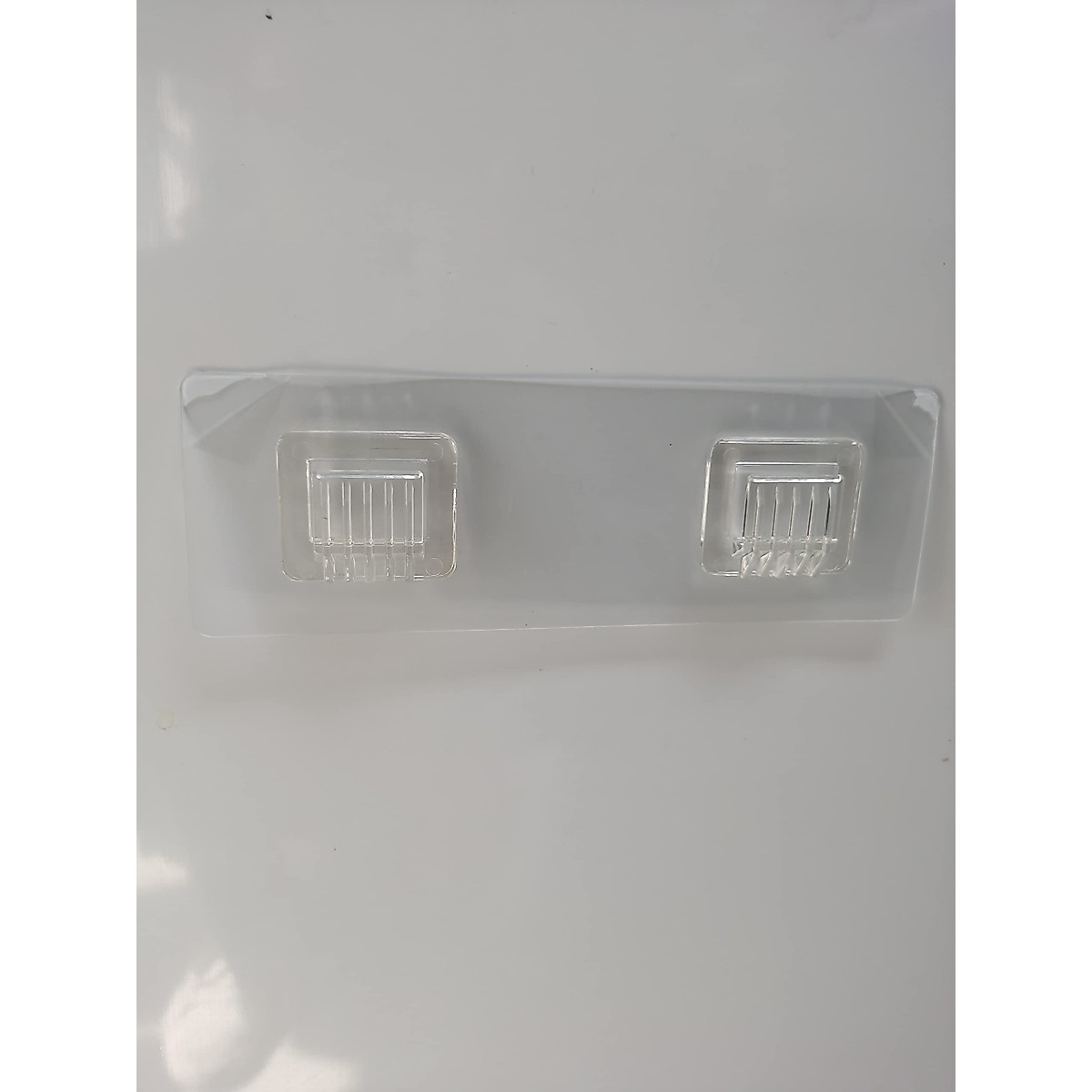 JiePai Adhesive Hooks Sticker,Adhesive Wall Hooks, Adhesive Sticker for Banthroom Shower Holder Shelf Corner Shower Caddy (Transparent)