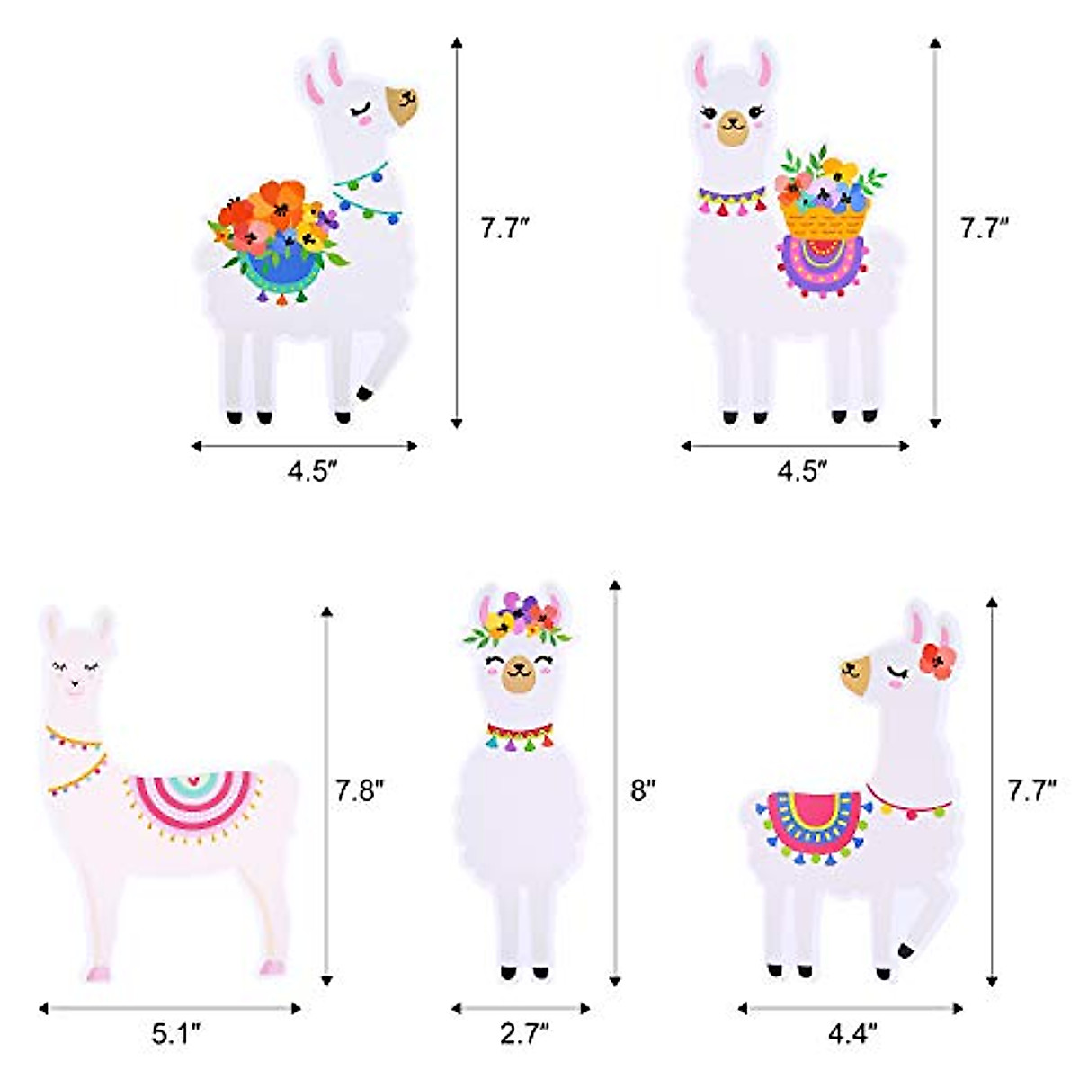 30 Pcs Llama Cactus Hanging Swirl Decorations Whole Llama Fun Llama Fiesta Baby Shower or Birthday Party Hanging Decor For Party Decoration Swirls