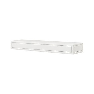Pearl Mantels White 612-48 Sarah Mantel Shelf, 48-Inch, Paint
