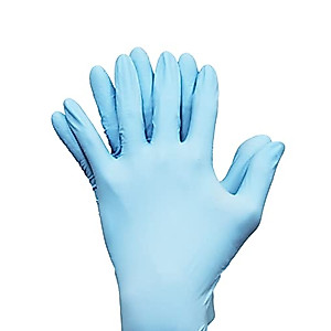 Care Plus NITRILECARE Blue Nitrile Exam Gloves, 100-Count S M L XL, 3 Mil, Clinic-Office-Daily, Medical, First-Aid, Clinics, Cooking, Cleaning, Puncture-Resistant (8FZ0003U)