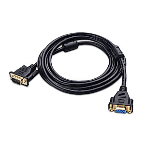Cable Matters VGA Extension Cable (VGA Cable Male to Female) - 6 Feet, Not Regular VGA Cable