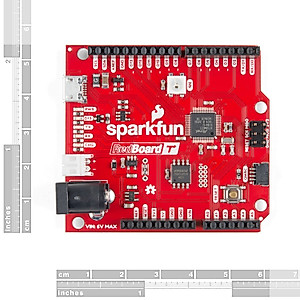 SparkFun RedBoard Turbo -SAMD21 Development Board Powerful microcontroller Qwiic Connect System Integrated Regulated LiPo Charger Compatible with Arduino Micro-B USB Interface Power UF2 bootloader