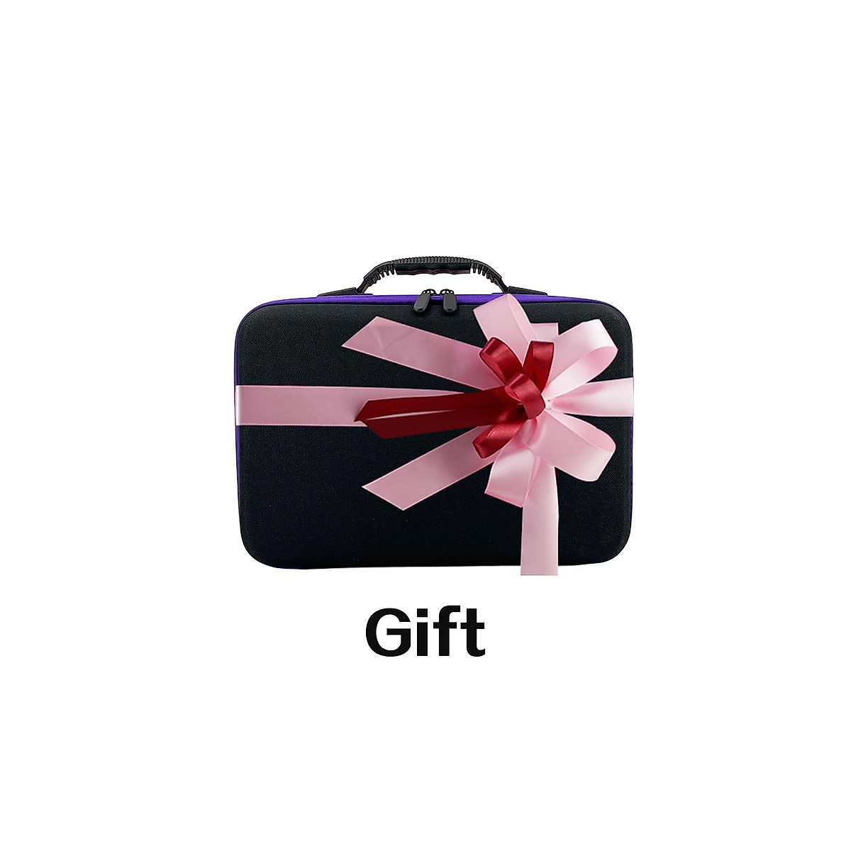 LIRUNQIU Diamond Painting Storage Containers, 60 Slots Diamond Art Accessories and Tools Kits Storage Box(Black)