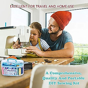 Sewing kit Sewing Thread Sewing Supplies Family Repair Kit Traveler Sewing Project kit DIY Sewing Supplies Organizer