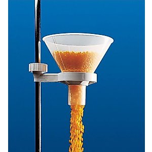 Globe Scientific 600170-2 Polypropylene Powder Funnel, 150mm Funnel Size, 150mm Top Diameter (Pack of 2)
