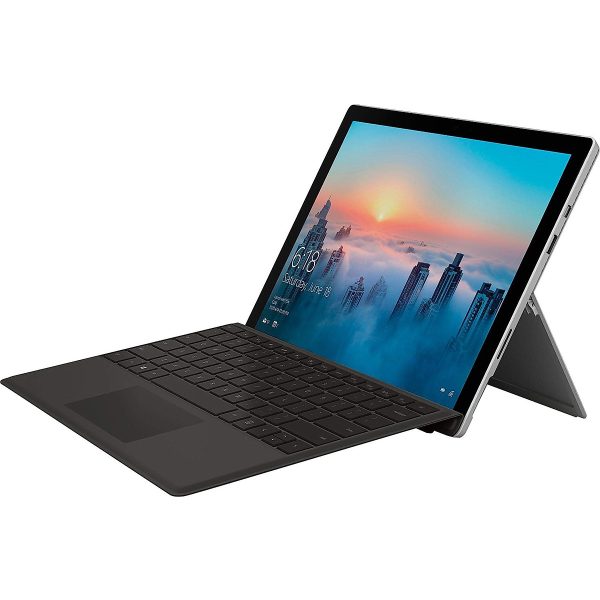 Microsoft Surface Pro 4 Tablet 12.3" (2736 x 1824) Intel Core i5-6300U 2.6 GHz 8 GB RAM 256GB SSD, Touchscreen, Keyboard, CAM, Windows 10 Pro (Renewed)