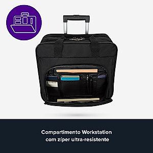 Targus 16 Inch Rolling Laptop Case (Black)