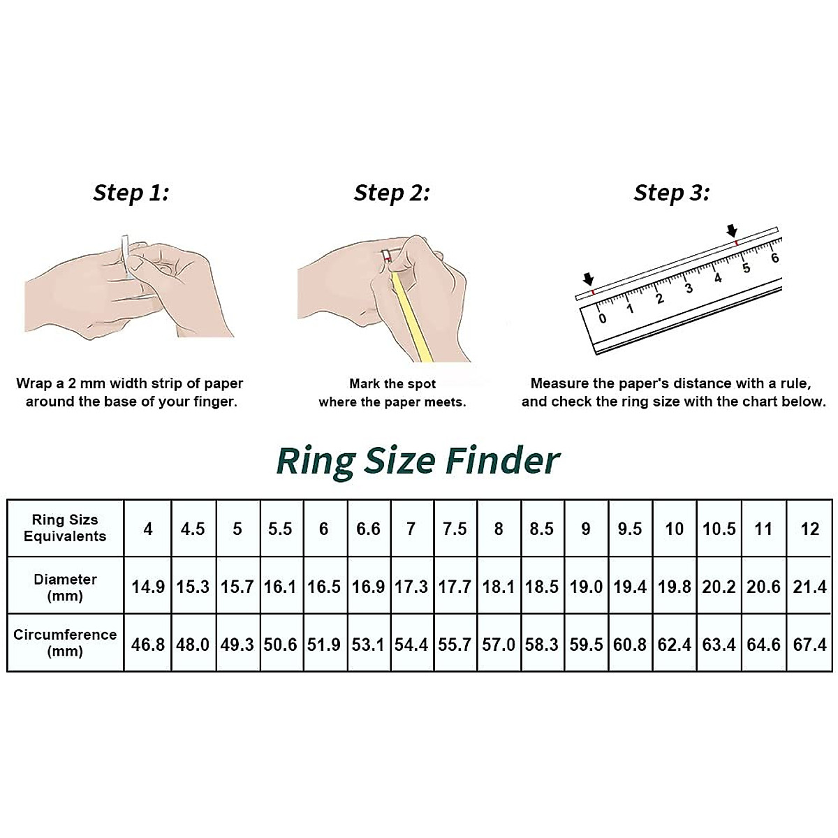 getlove Moissanite Wedding Band Twisted Rope Moissanite Half Eternity Band 0.36ct Cable Motif 18K Gold Plated 925 Sterling Silver Stackable Rings Lab Created Diamond Size 4-11, Gemstone, Moissanite