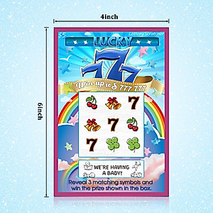 20 Pieces Pregnancy Announcement Cards Baby Announcement Fake Lottery Scratchers Tickets Novel Birth Reveal Fake Lottery Scratchcards to Make an Pregnancy Announcement Surprise Your Family Friends