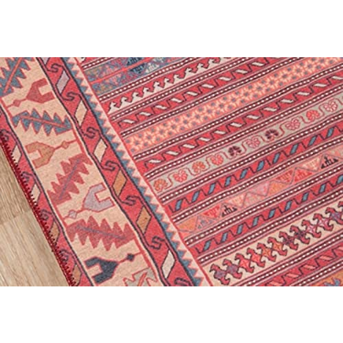 Momeni Rugs Afshar Traditional Tribal Area Rug x, 2'0" x 3'0", Multicolor