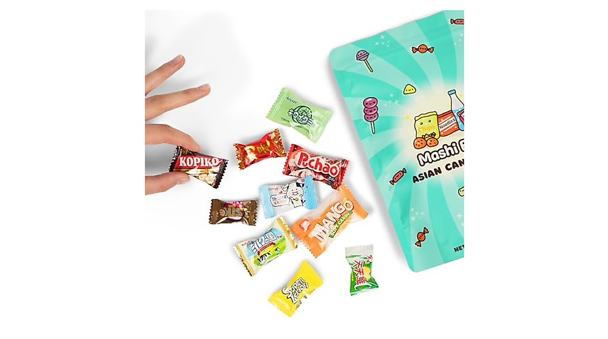 Mashi Box Asian Candy Mystery Variety Pack | 40 PCS | Mix of Japanese ...