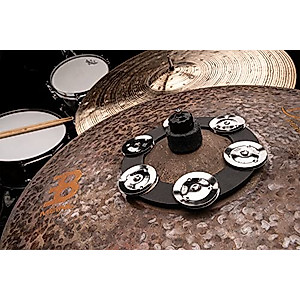 Meinl Cymbals Soft Ching Ring Tambourine Jingle Effect — NOT Made in China — for Hihats, Crashes, Rides and Stacks (SCRING)