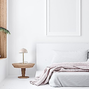 Globe Electric 52332 15" Desk Lamp, Matte Pink, Matte Brass Accents, in-Line On/Off Rocker Switch