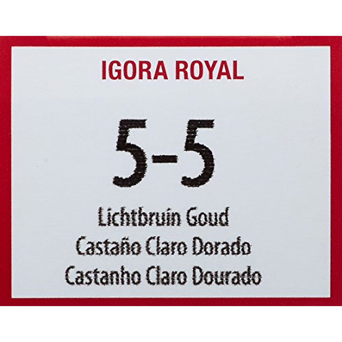 Schwarzkopf IGORA ROYAL 5-5 Light Brown Gold 60ml