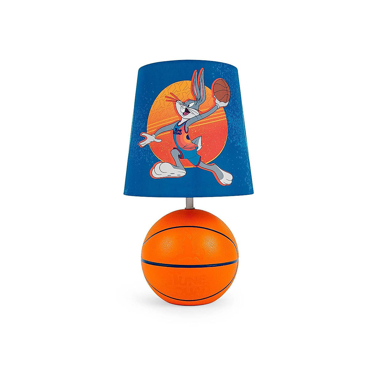Space Jam 2: A New Legacy Tune Squad Basketball 3D Desk Lamp, Bugs Bunny Mood Light | Home Decor Accessories And Room Essentials | Official Looney Tunes Collectible | 14 Inches Tall
