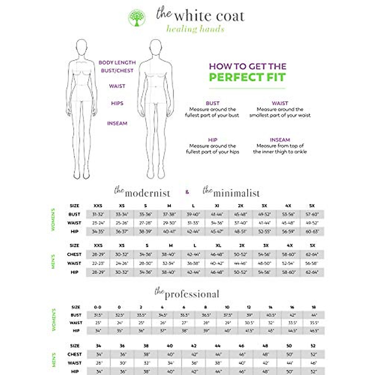 Healing Hands Womens Lab Coat 4 Pocket Full Sleeve Mid length 5064 Felicity The White Coat Minimalist Collection White L