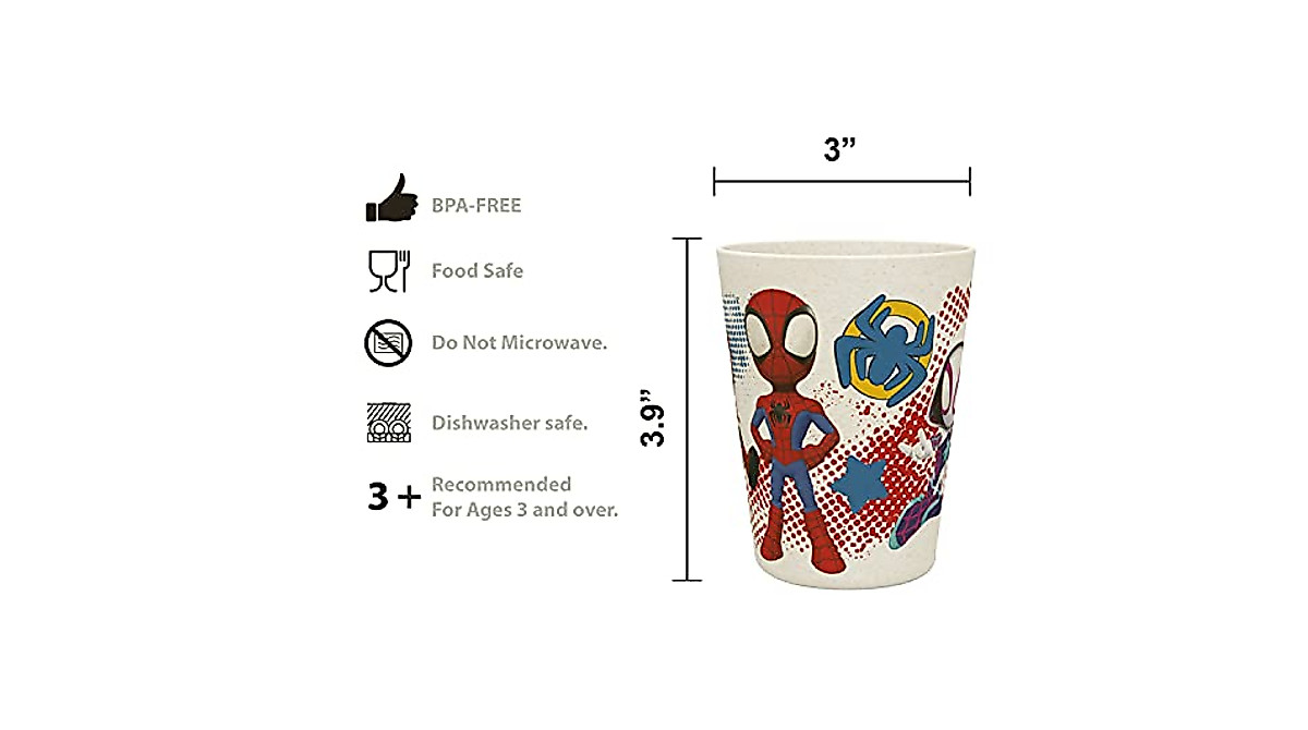 Marvel Spider-Man Dinnerware Set for Kids - Fun & Durable