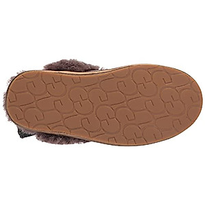UGG Women's Scuffette II Metallic Sparkle Slipper, Bronze, 6