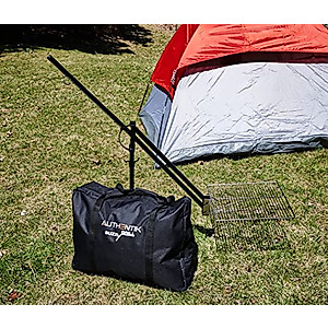 Authentik BuzzyGrill Camping Grill and BuzzyGrill Portable Storage Carry Bag Bundle