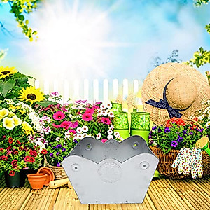 GANAZONO Pyro Mini Burn Cage Burn Incinerator Can Collapsible Yuanbao Shaped Burner Bucket Stainless Steel Garden Cage for Garden Leaf Trash Wood Backyard Bonfire Pyro Mini Stainless Steel Fire Pit