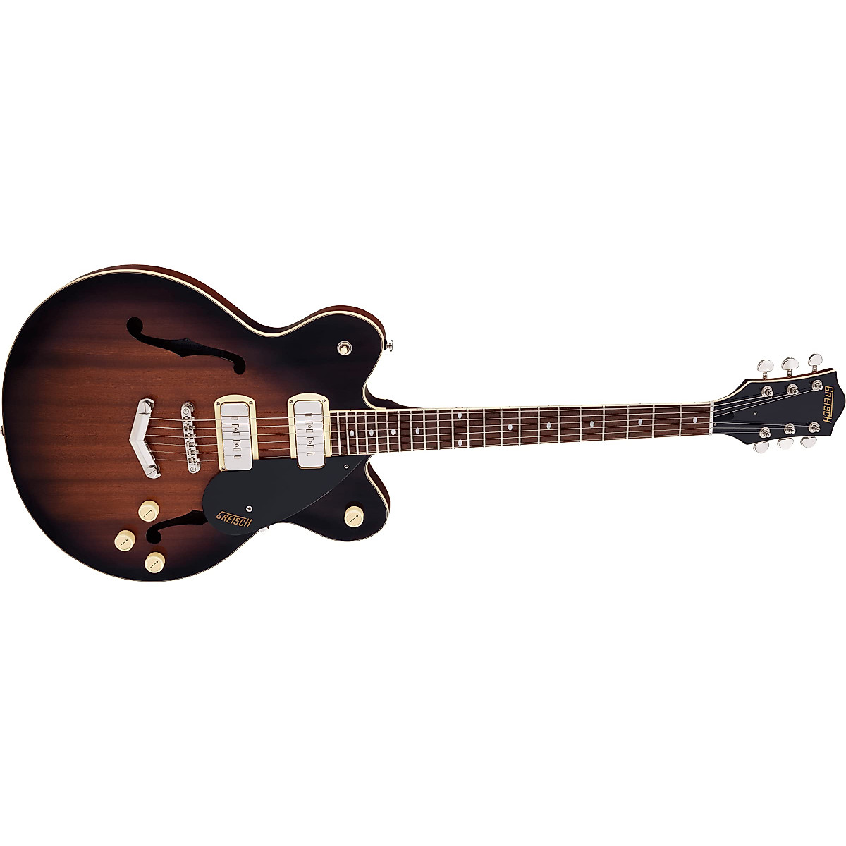 Gretsch G2622-P90 Streamliner Center Block Double-Cut P90 Havana Burst w/V-Stoptail