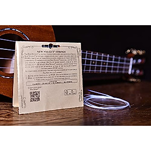 Aquila New Nylgut AQ-15 Tenor Ukulele Strings - Wound Low G - 1 Set of 4