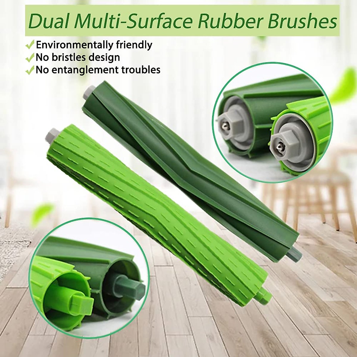 Replacement Parts Compatible with iRobot Roomba E&I J Series i7 i7+ i3 i3+ i4 i4+ i6 i6+ i8 i8+/Plus E5 E6 E7 j7 Plus Robot Vacuum Cleaner Accessories
