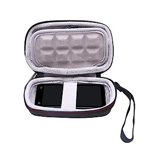 LTGEM MP3 & MP4 Player Case for TIMMKOO/Aiworth/SOULCKER/G.G.Martinsen/Grtdhx/iPod Nano/Sandisk/B Walkman and Other Music Players, Mesh Pocket for USB Cable, Earbuds and Memory Card