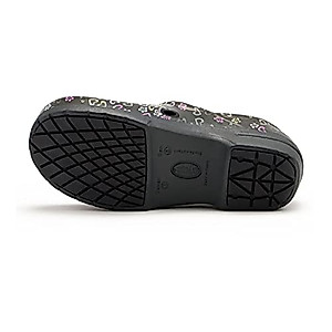 Anywear SR Angel Nurse Shoes, Slip-Resistant Clogs for Women, Nurse Clogs and Chef Shoes for Women, 7, Lucky in Love