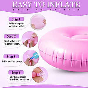 12 Pcs Flexing Seating for Classroom Elementary Inflated Wobble Cushion Wiggle Seat with Pump for Sensory Kids and ADHD Kids Portable Sensory Cushion Seat for School Classroom Home Office Yoga