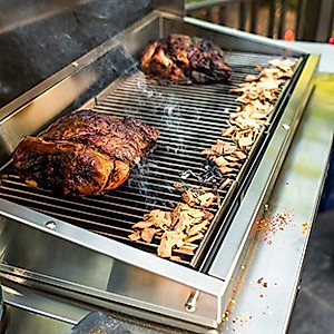 Camerons Products Alder Wood Smoker Chips ~ (2lb. Coarse), 260 cu. in. - 100% All Natural, Coarse Wood Smoking and Barbecue Chips, Packaging May Vary