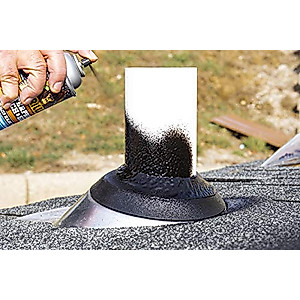 Gorilla Waterproof Patch & Seal Rubberized Sealant Spray; Black; 16oz (Pack of 2)