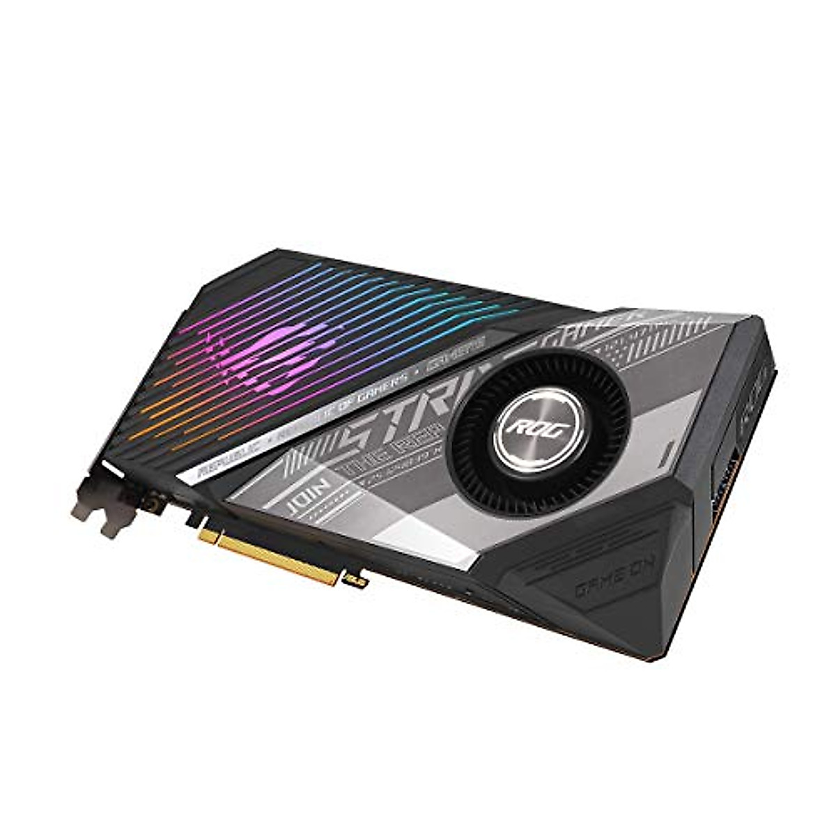 ASUS ROG Strix LC AMD Radeon™ RX 6800 XT OC Edition Gaming Graphics Card (PCIe 4.0, 16GB GDDR6, HDMI 2.1, DisplayPort 1.4a, Full-Coverage Cold Plate, 240mm Radiator, 600mm tubing, GPU Tweak II)