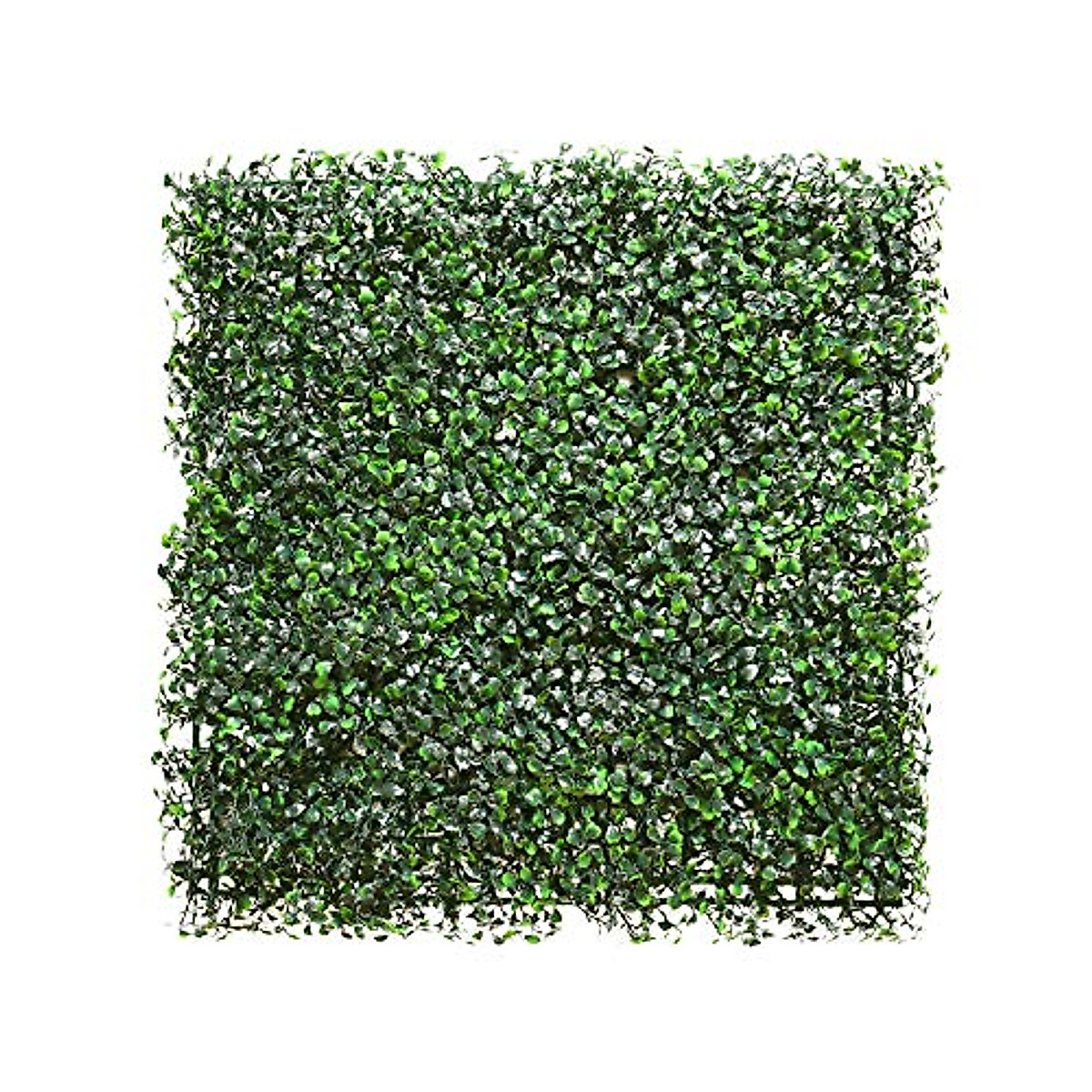 Windscreen4less Artificial Faux Ivy Leaf Decorative Fence Screen 20'' x 20" Boxwood/Milan Leaves Fence Patio Panel,New Milan Leave 21 Pieces