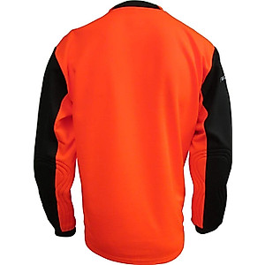 Vizari Vallejo Goalkeeper Jersey for Adults | 100% Polyester Adults Soccer Goalie Jersey for Exceptional Performance | Two Tone Mens Soccer Goalie Jersey with Padded Elbows for Safety Orange/Black