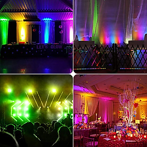 LED Wash Light Bar - OPPSK 40" 96W 4IN1 RGBA 24LED Stage Light Bar with Chase Effect Sound Activated Auto Play by DMX Master Slave Control for Wedding Church Music Dance DJ Party Stage Lighting