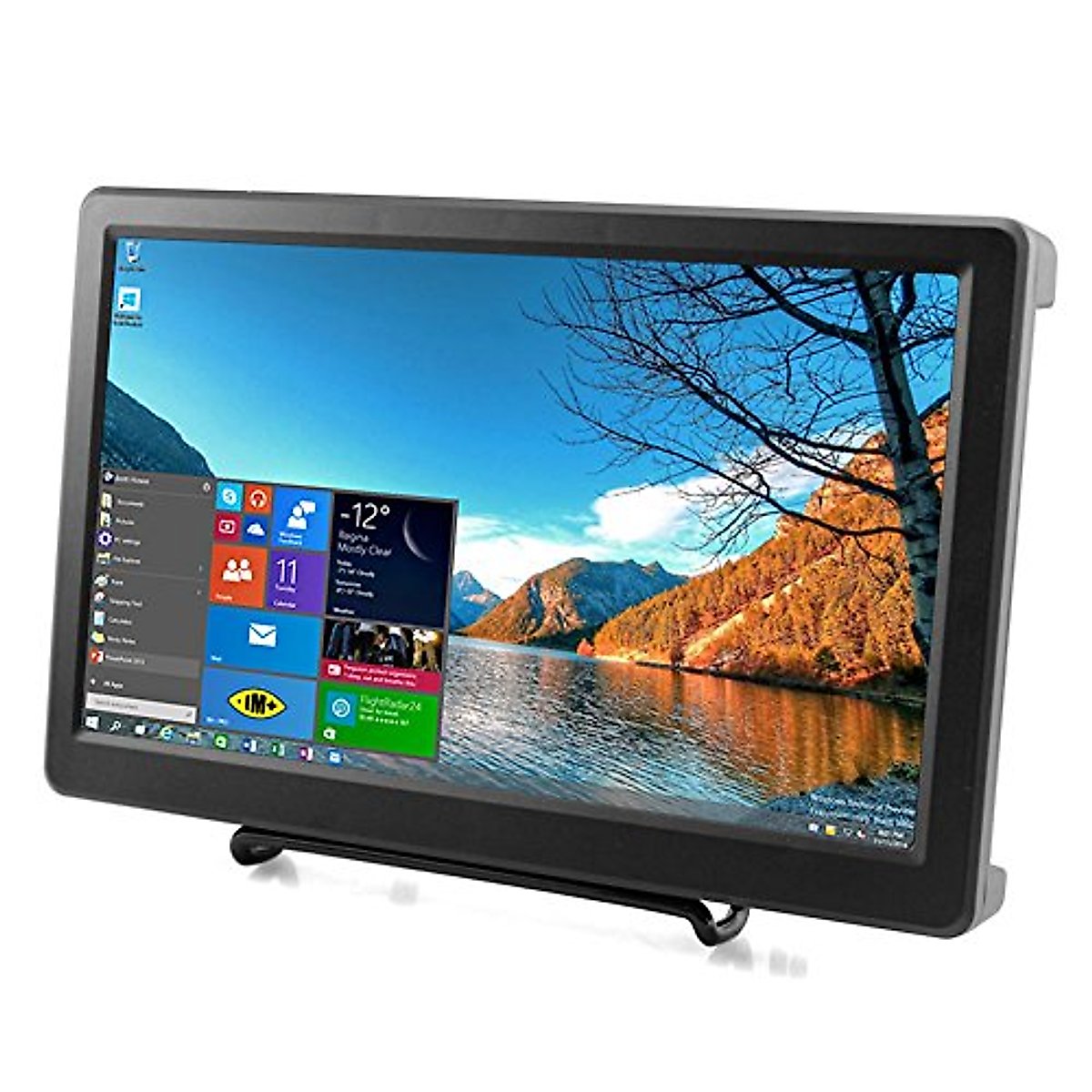 ELECROW Portable Monitor 10.1 Inch Screen IPS Monitor 1920x1080P with HD VGA Port Build-in Speakers VESA Mount for Raspberry Pi 5/4/3/400 Windows 11/10/8/7 PS Xbox