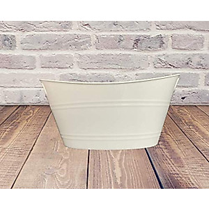 Personalized Easter Basket with Name - Large Bucket for Kids - Pail for Gifts with Handles - Custom Decor